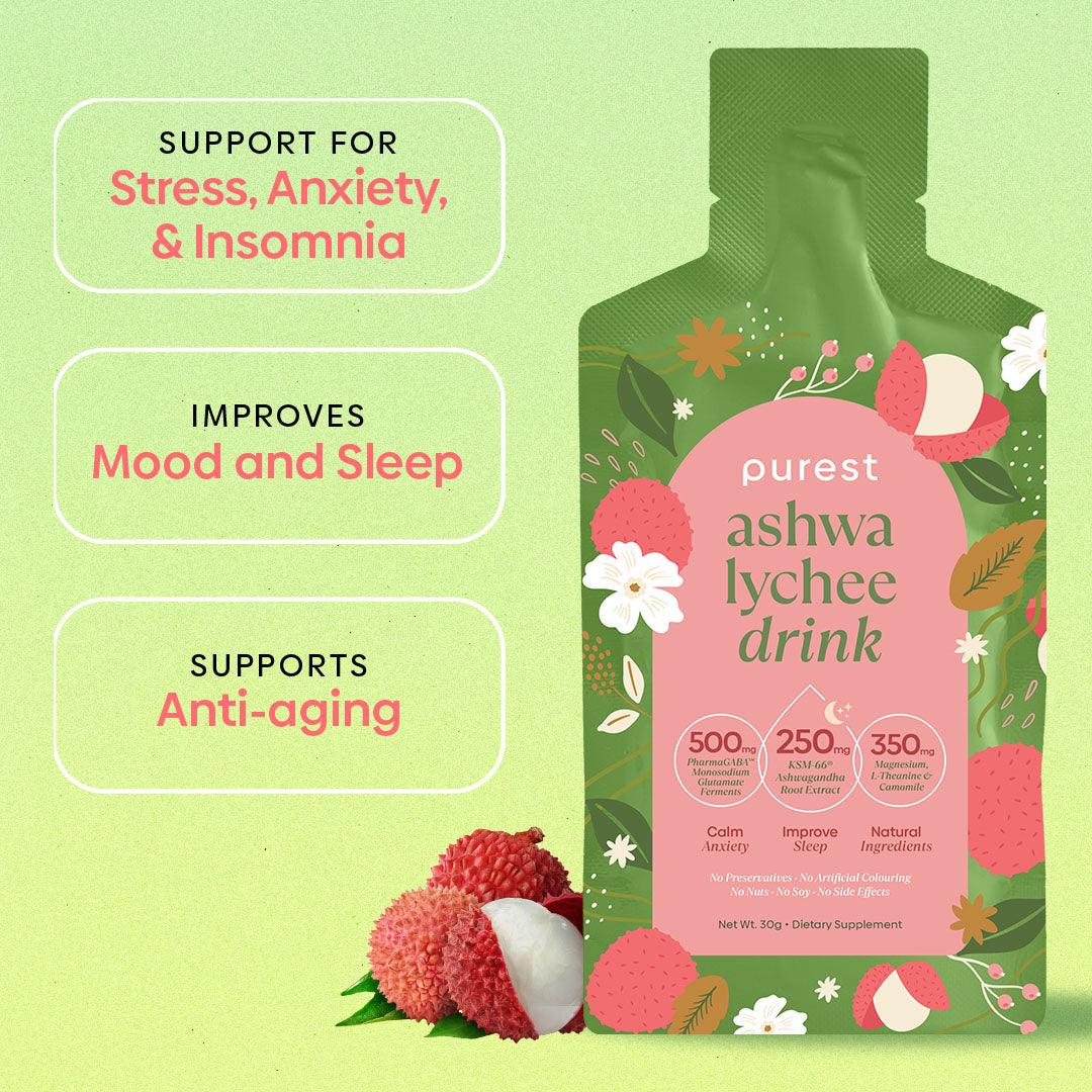 Ashwa Lychee Drink – The Purest Co (USA & CAN)